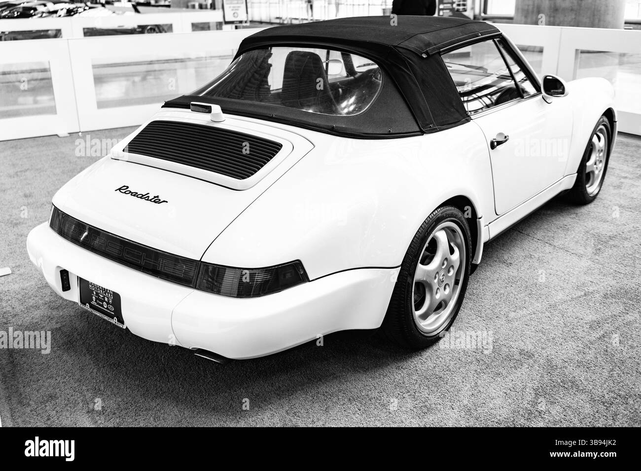 New York City, USA - March 27, 2024: 1992 Porsche 911 (964) retro ...