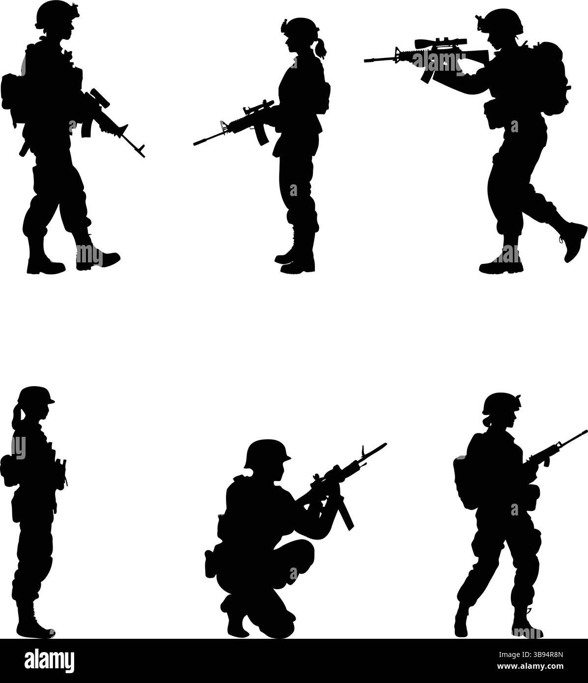 Military empowerment Stock Vector Images - Alamy