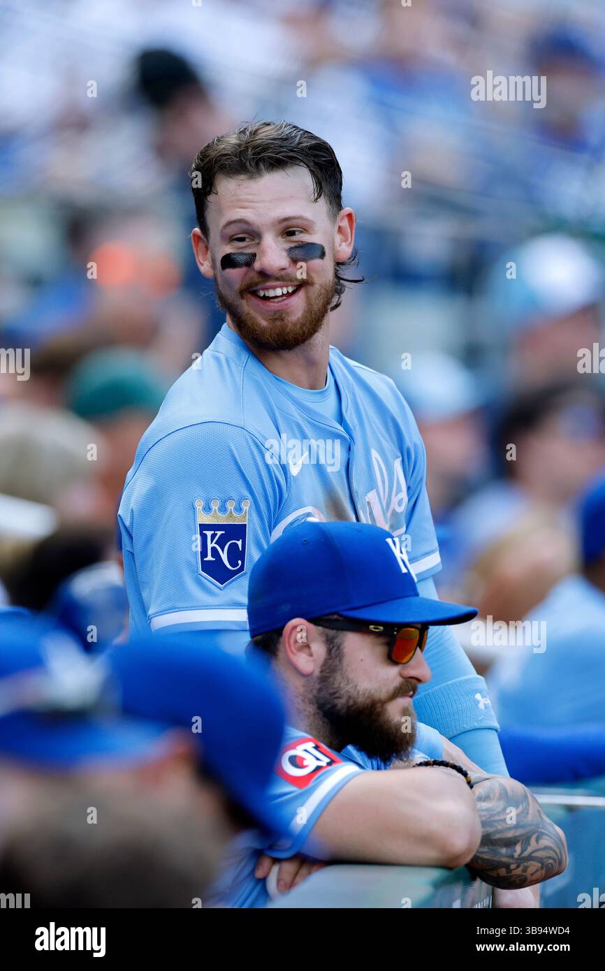 KANSAS CITY, MO - MAY 08: Kansas City Royals shortstop Bobby Witt Jr ...