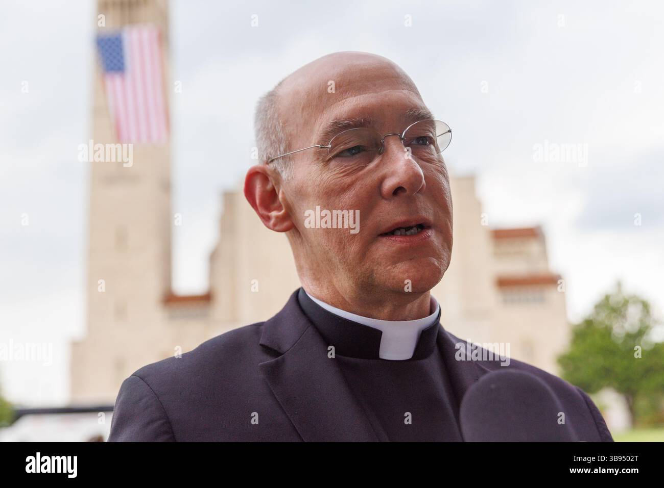 Reverend Monsignor Walter Rossi, Rector of the Basilca of the National ...
