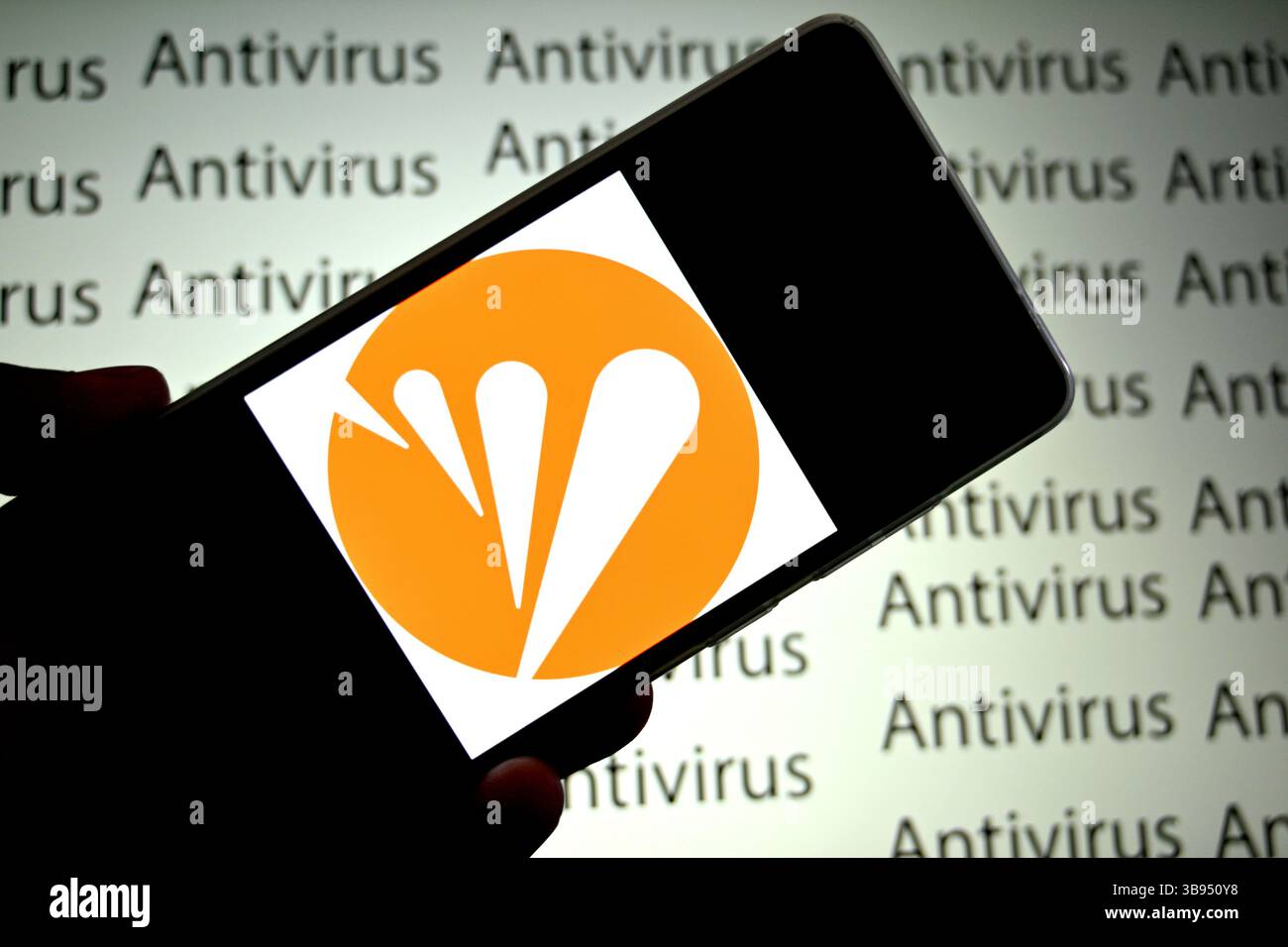 In this photo illustration, an AVAST logo is seen displayed on a ...