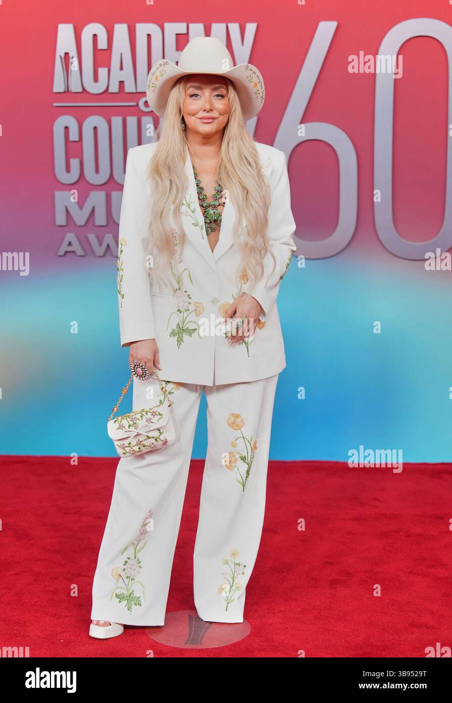 Jessie Jo Dillon arrives at the 60th annual Academy of Country Music ...