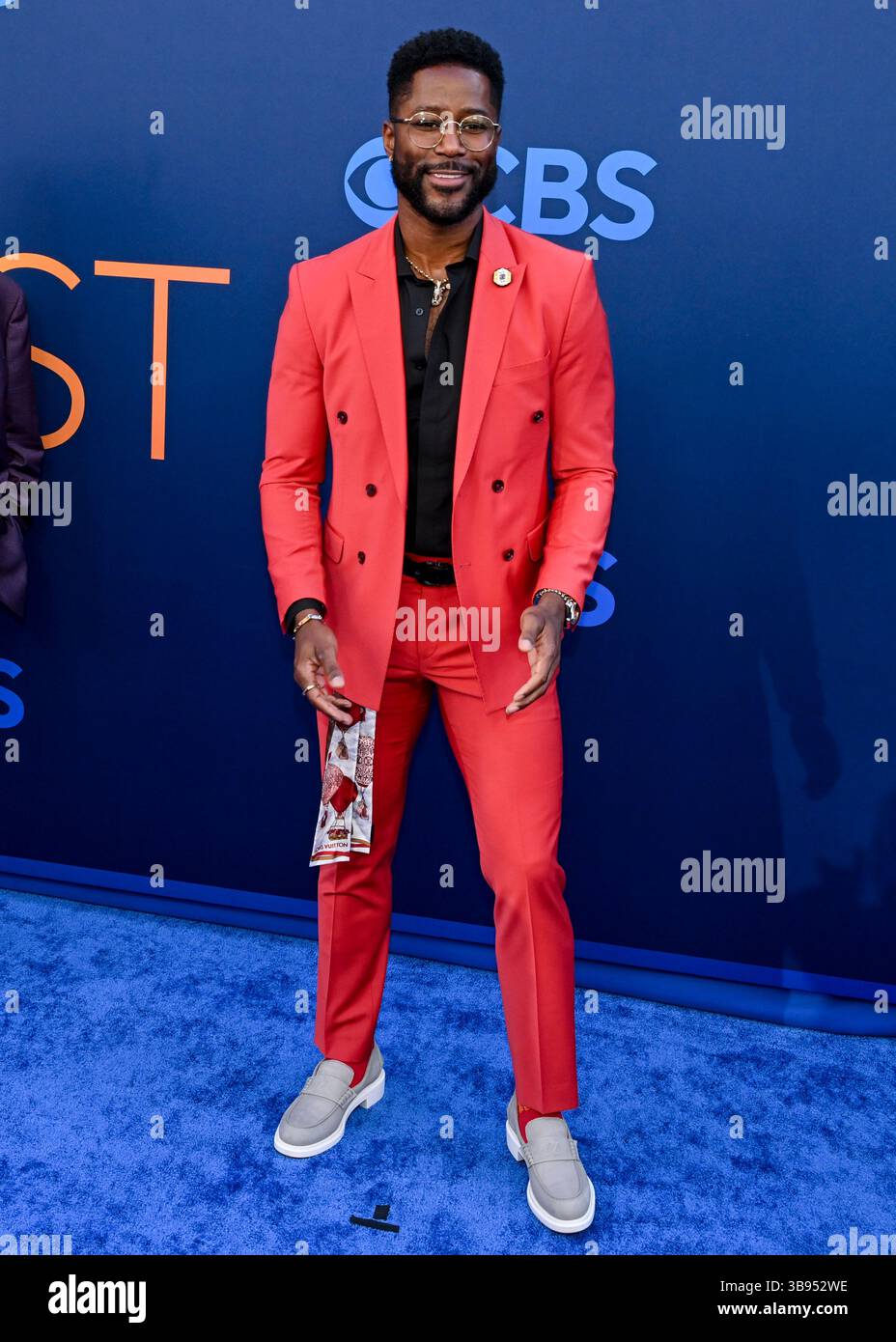 May 7, 2025, Los Angeles, California, USA: Nate Burleson attends CBS ...