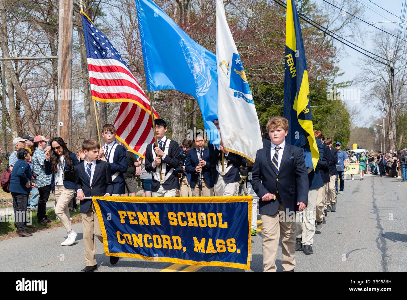 Patriots Day parade and ceremonies celebrating the 250th anniversary of ...