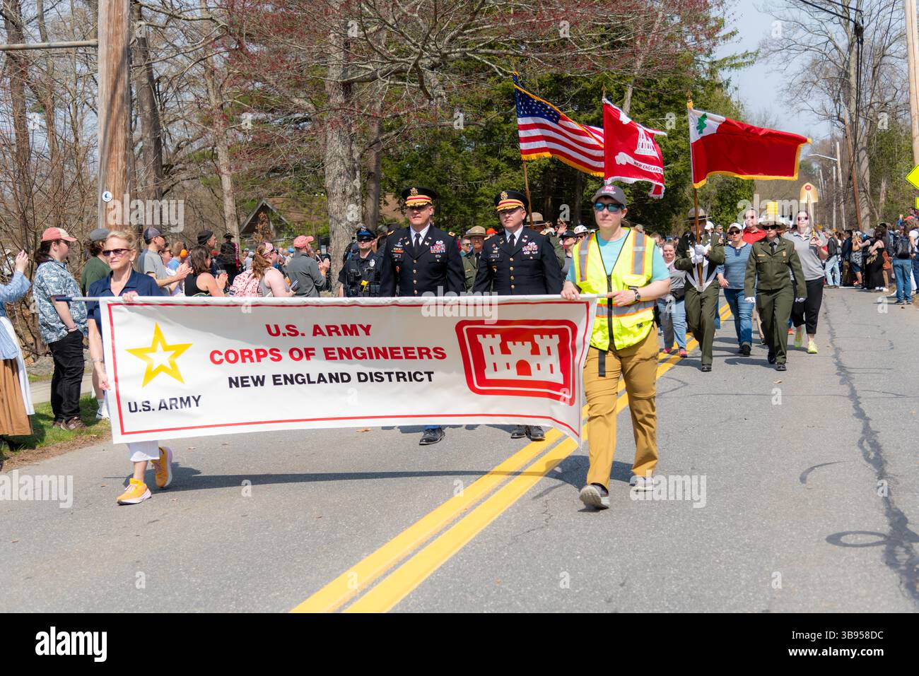 Patriots Day parade and ceremonies celebrating the 250th anniversary of ...