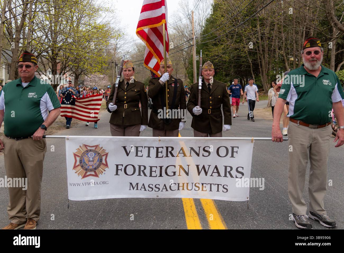 Patriots Day parade and ceremonies celebrating the 250th anniversary of ...