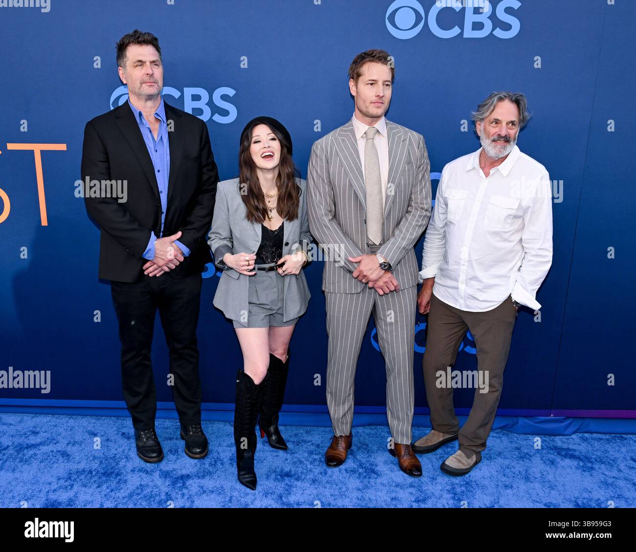 May 7, 2025, Los Angeles, California, USA: (L-R) Elwood Reid, Fiona ...