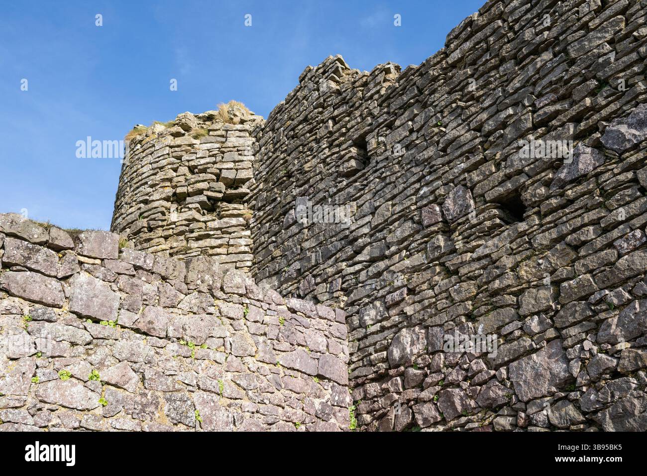 Pennard Castle, Gower Peninsula, Wales Stock Photo - Alamy