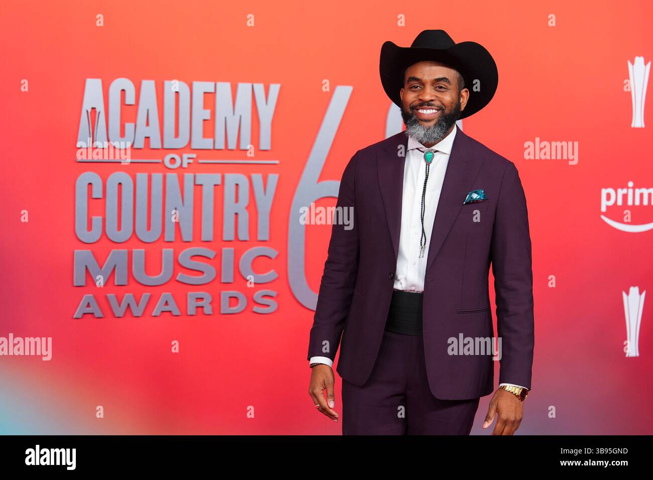 Albert Lawrence arrives at the 60th annual Academy of Country Music ...