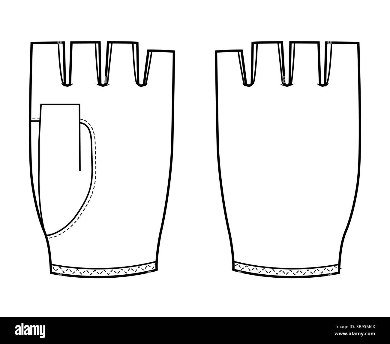 Pad gloves Black and White Stock Photos & Images - Alamy