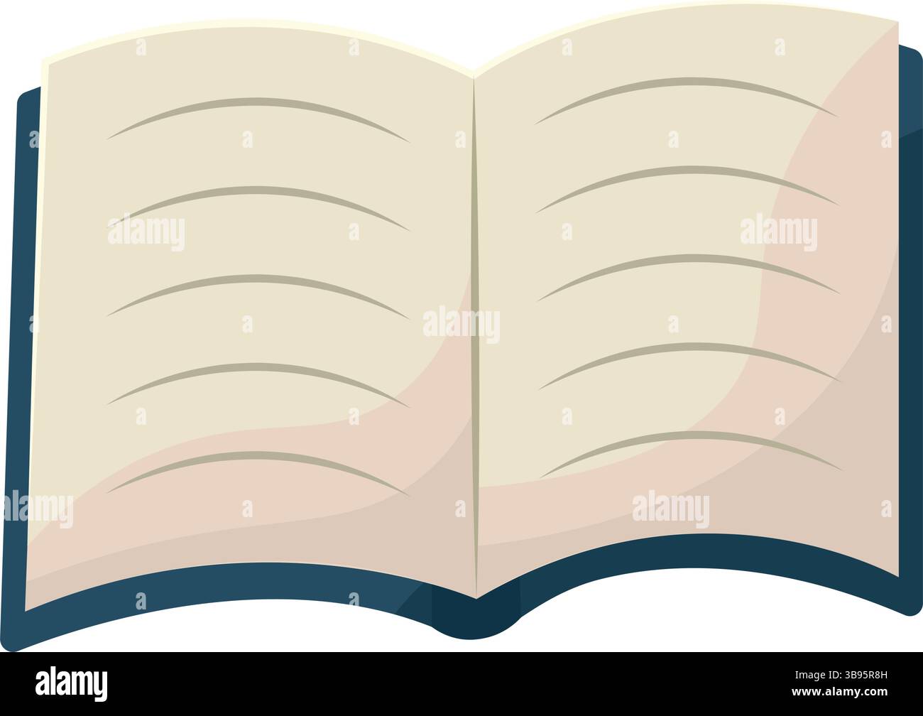 Open blank book icon. Vector illustration Stock Vector Image & Art - Alamy
