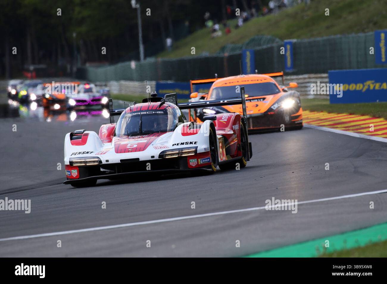 Stavelot, Belgien. 08th May, 2025. Stavelot, Belgien 07. - 10. Mai 2025: FIA WEC 6 Hours of Spa ...