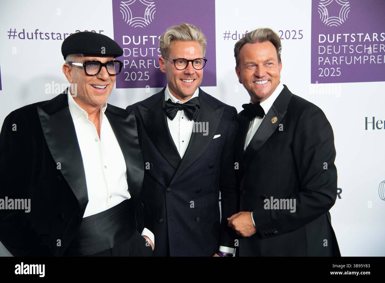 left to right Thomas RATH, Stephan LEMEN, Sandro RATH, portrait ...