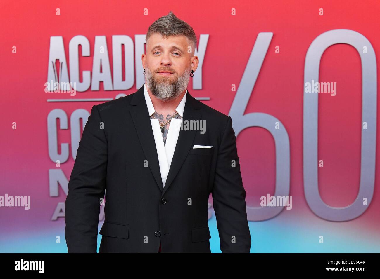 Brantley Gilbert arrives at the 60th annual Academy of Country Music ...