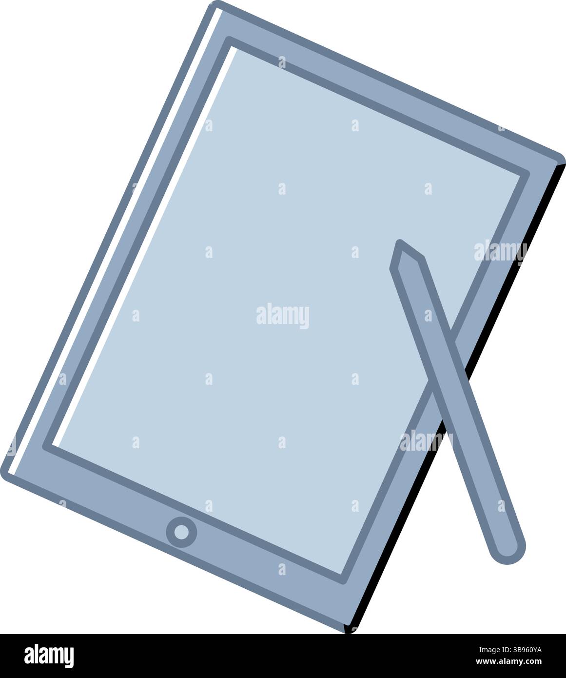 Tablet and stylus combo. Vector illustration Stock Vector Image & Art ...