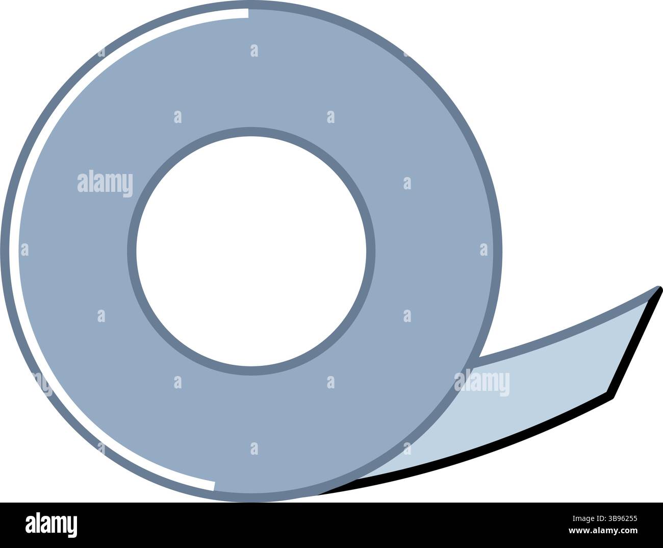 Blue adhesive tape roll. Vector illustration Stock Vector Image & Art ...