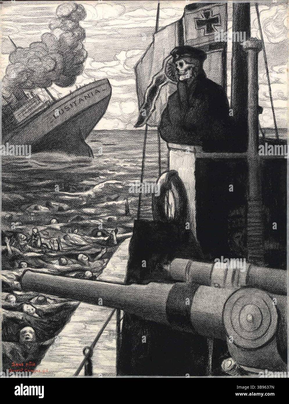 British propaganda poster 1915 hi-res stock photography and images - Alamy