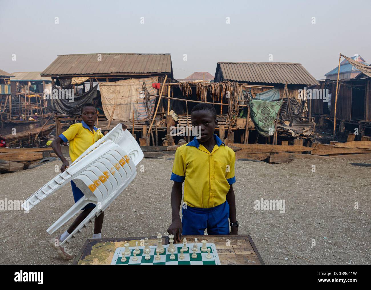 Makoko lagos slums hi-res stock photography and images - Alamy