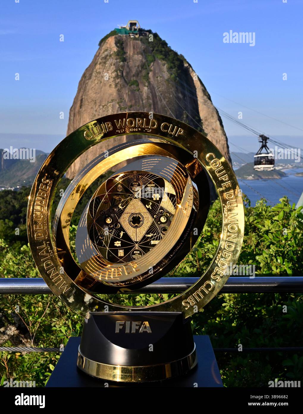 Rio de Janeiro-Brazil, May 8, 2025, FIFA Club World Cup Tour. The FIFA ...