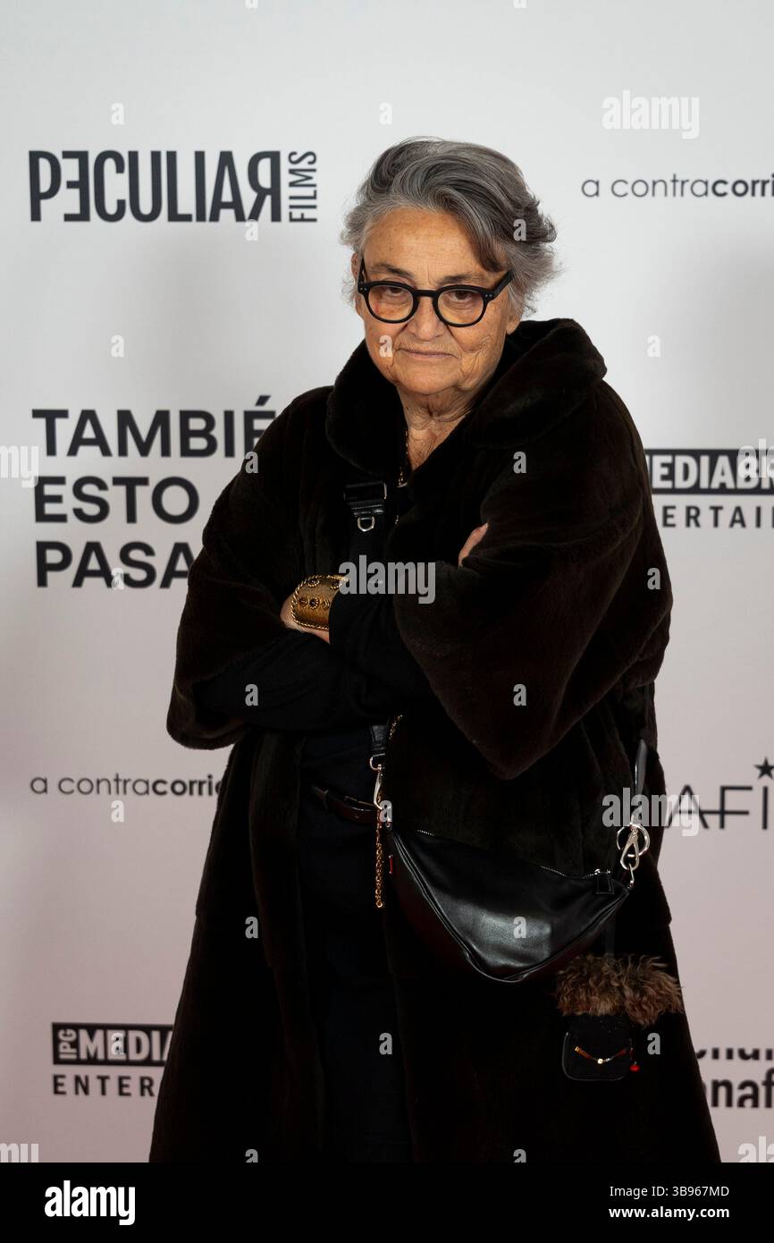 Madrid, Spain. 08 May, 2025: Elena Benarroch attends to 'Tambien Esto ...