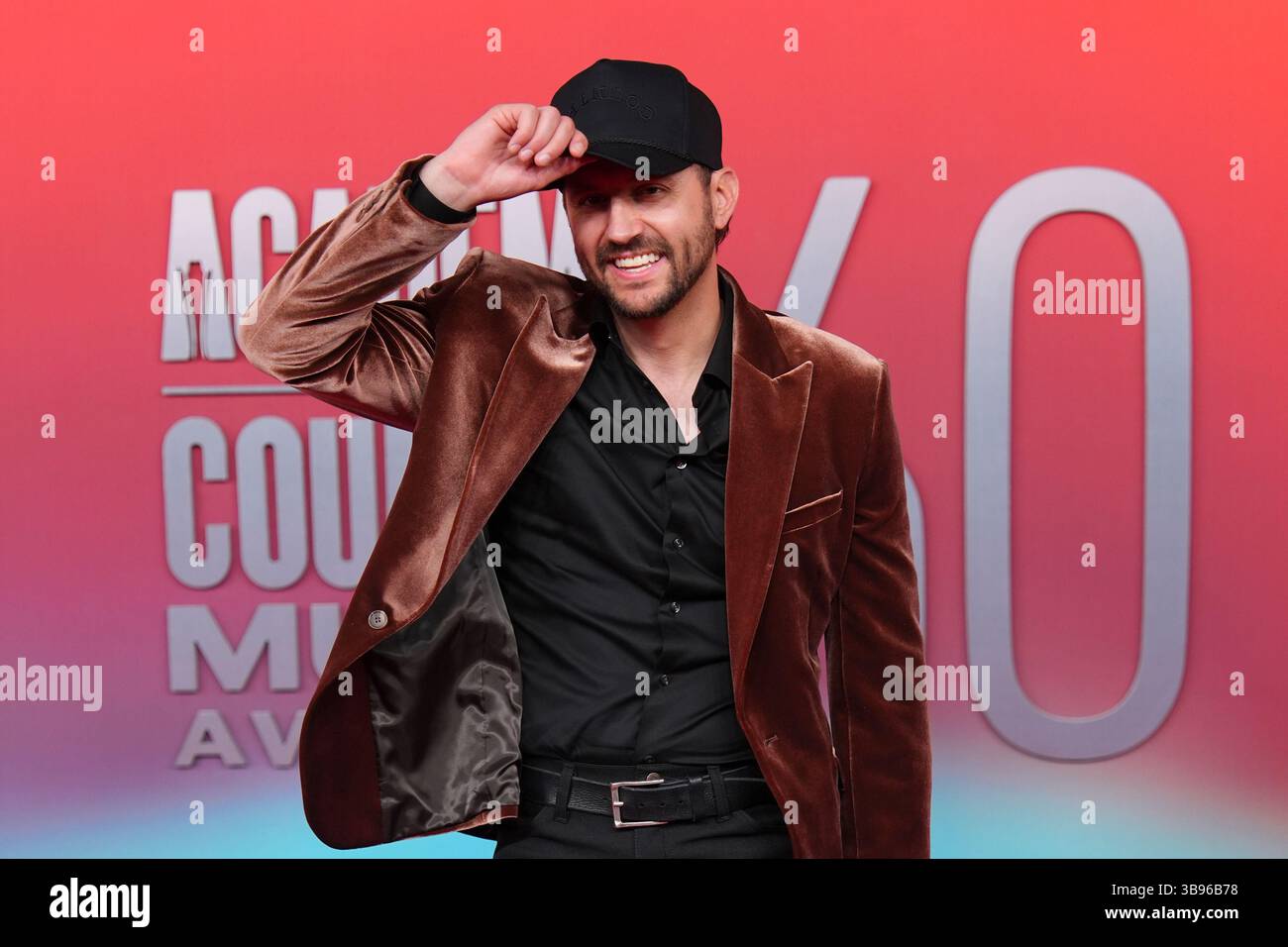 Drew Baldridge arrives at the 60th annual Academy of Country Music ...