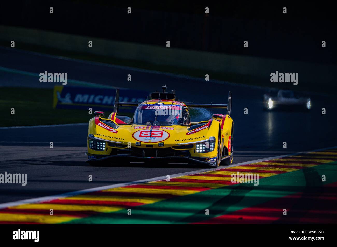 Spa Francorchamps, Belgium. 09th May, 2025. Ferrari AF Corse Team 83 during WEC - Totalenergies ...