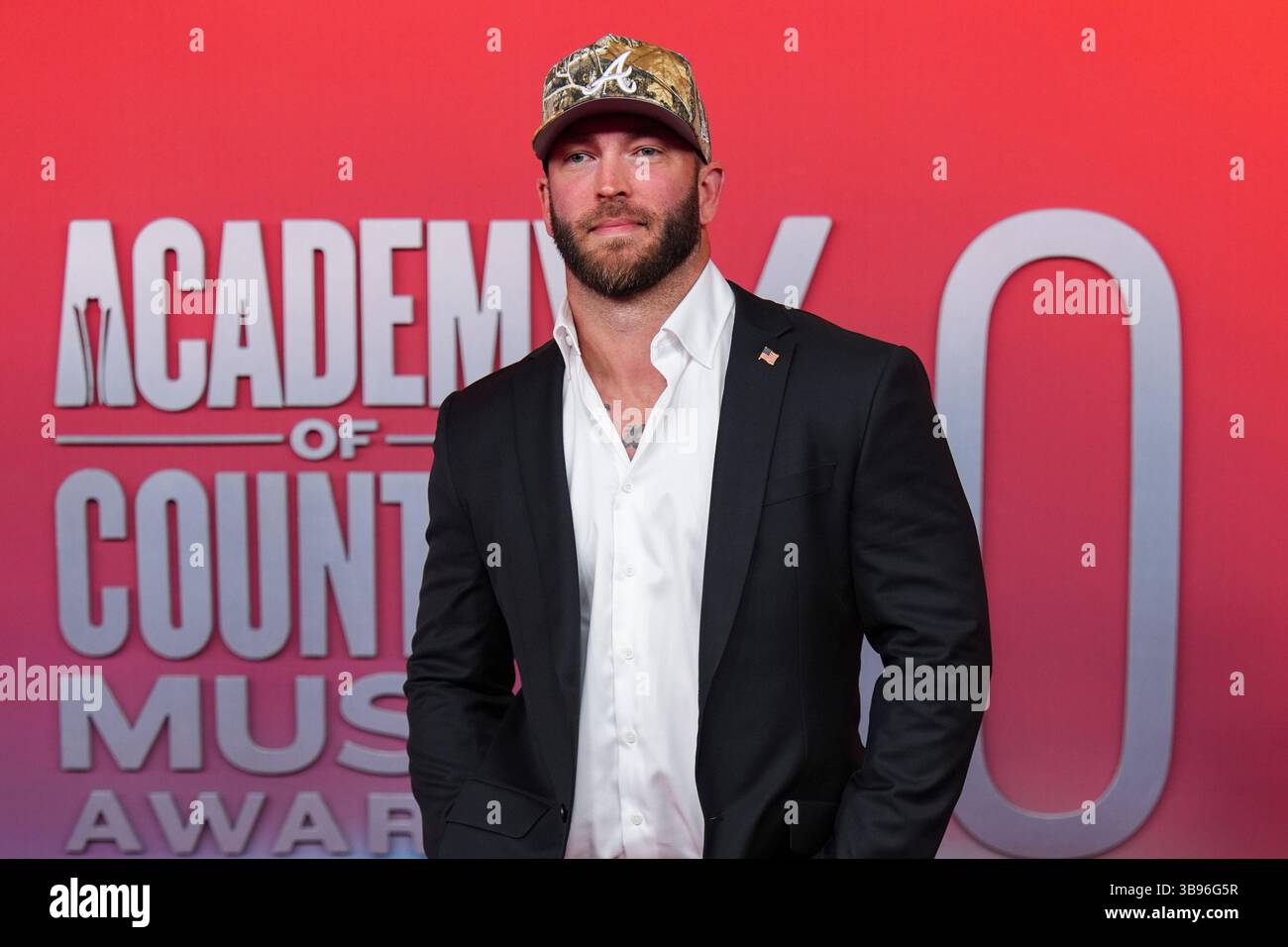Josh Phillips arrives at the 60th annual Academy of Country Music ...