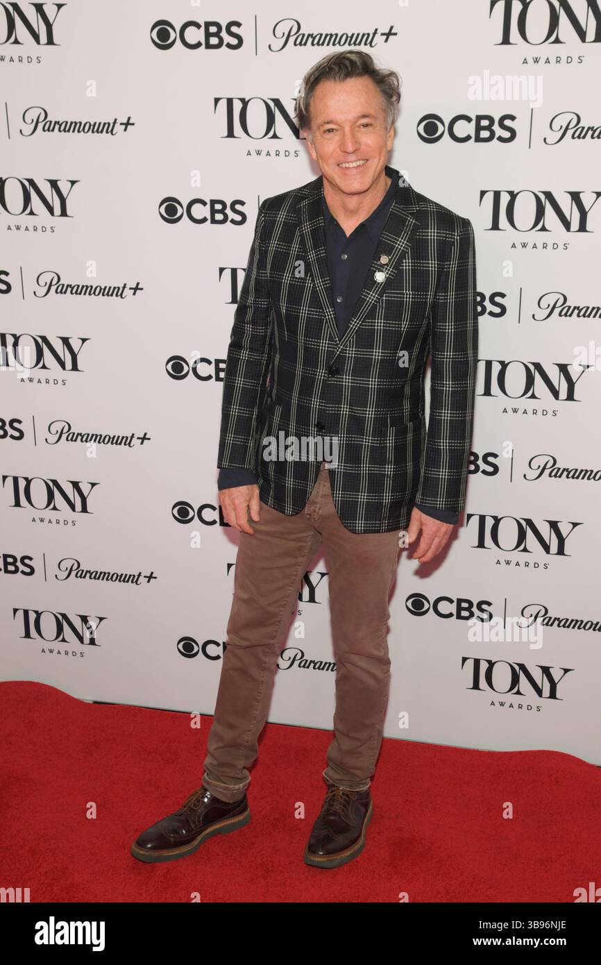 New York, USA. 08th May, 2025. Derek McLane attending the 78th Annual Tony Awards Meet the ...