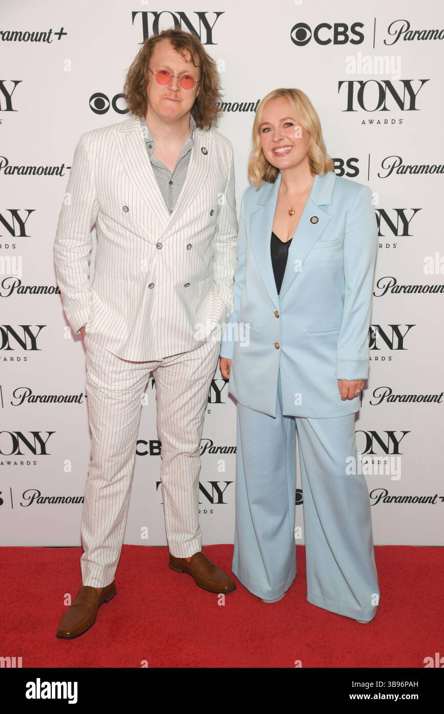 New York, USA. 08th May, 2025. (L-R) Noel Carey and Julia Mattison ...