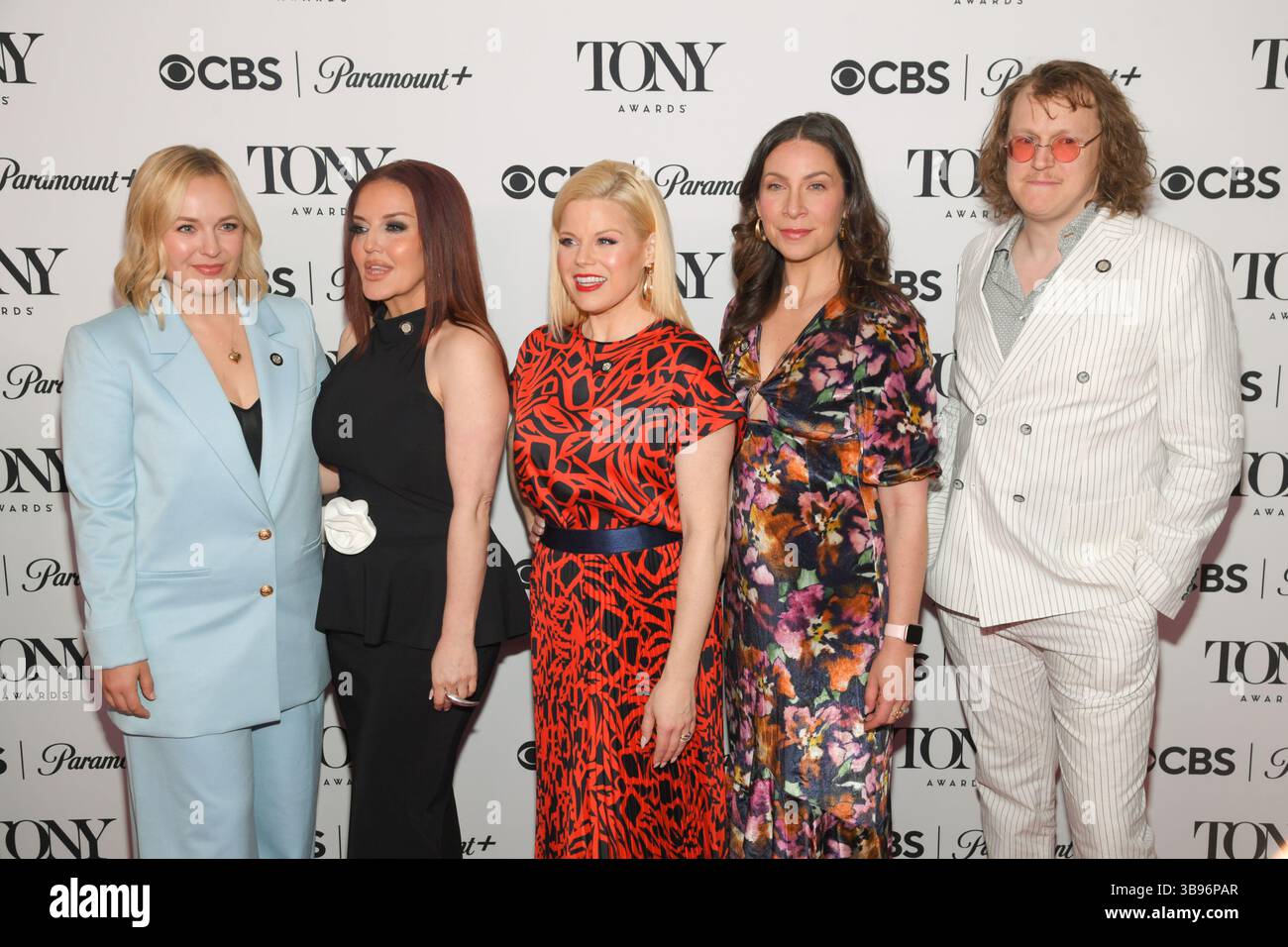 New York, USA. 08th May, 2025. (L-R) Julia Mattison, Jennifer Simard ...