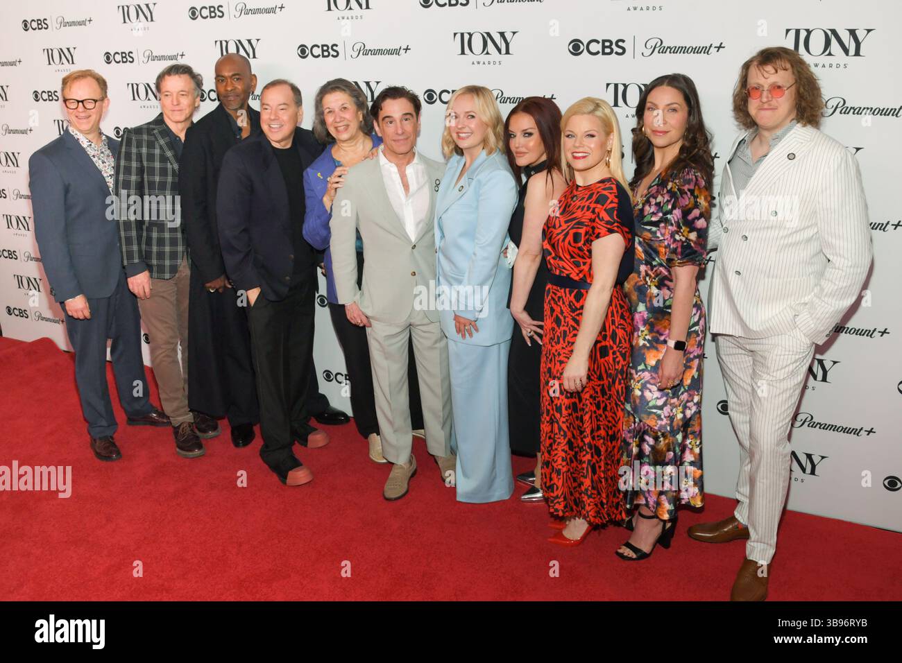 New York, USA. 08th May, 2025. (L-R) Justin Townsend, Derek McLane ...