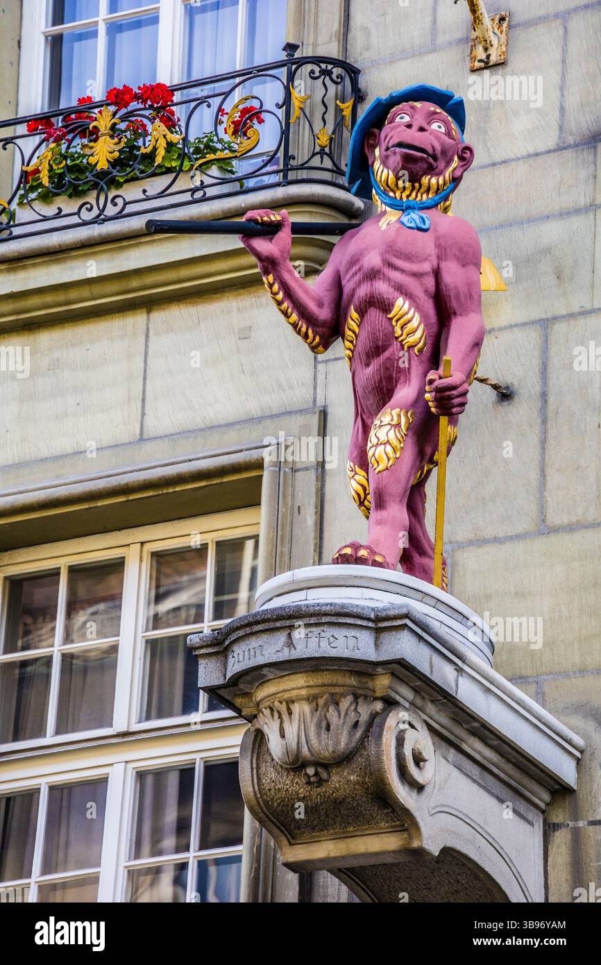 Monkey guild society hi-res stock photography and images - Alamy