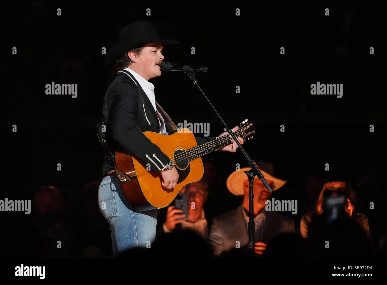 Zach Top performs "Use Me" during the 60th annual Academy of Country ...