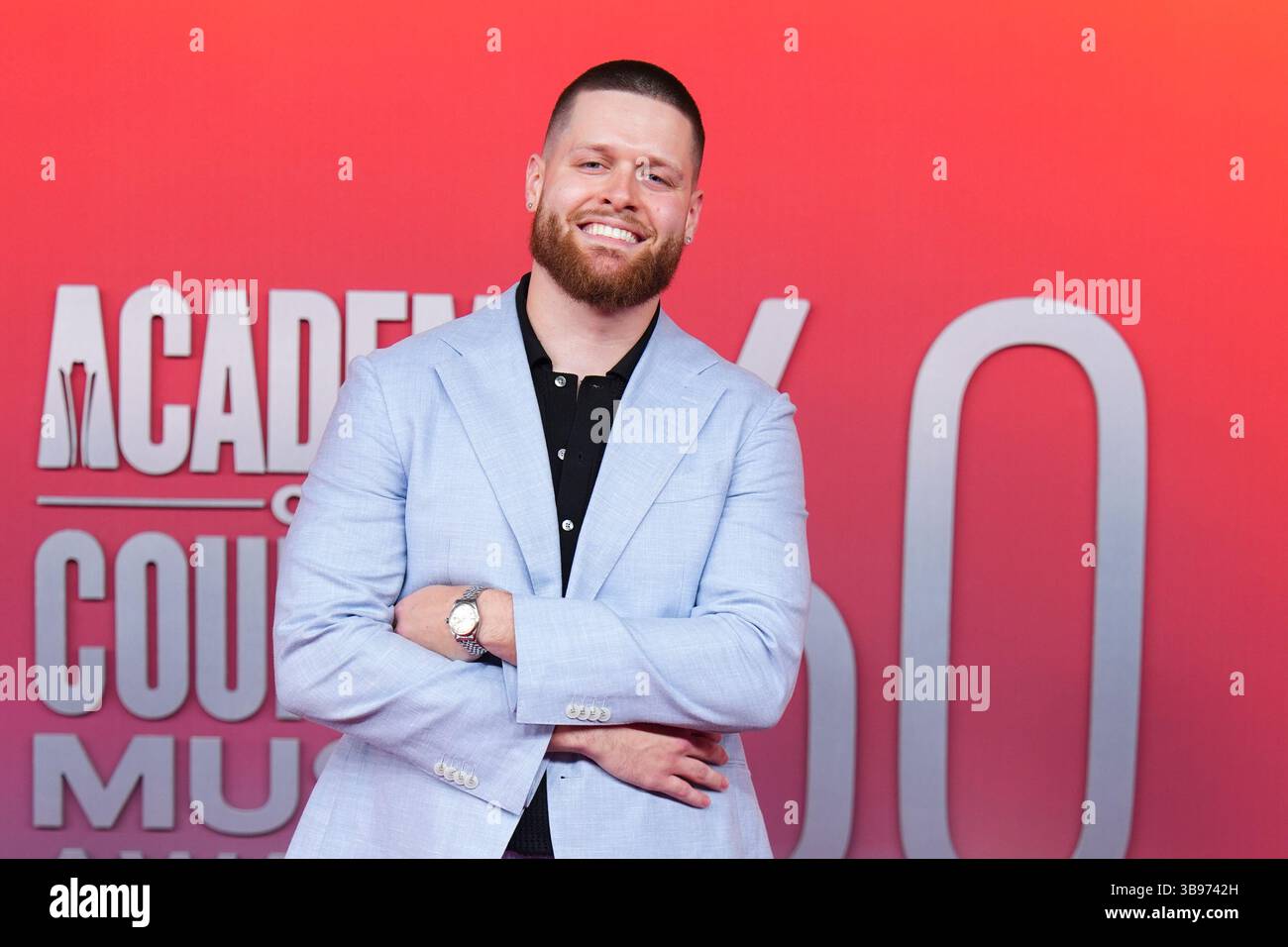 Cameron Kennedy arrives at the 60th annual Academy of Country Music ...