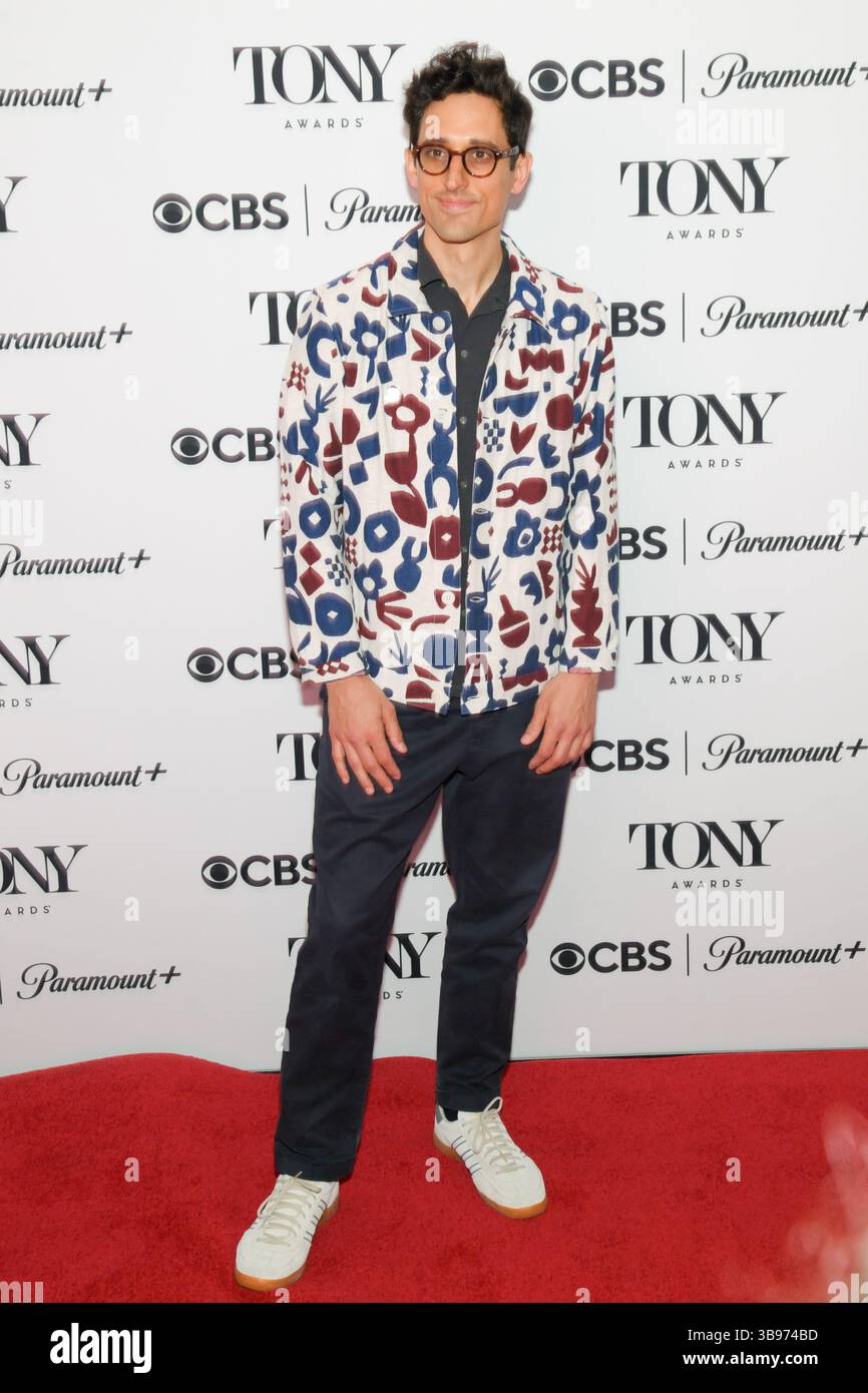 New York, USA. 08th May, 2025. Justin Peck attending the 78th Annual ...