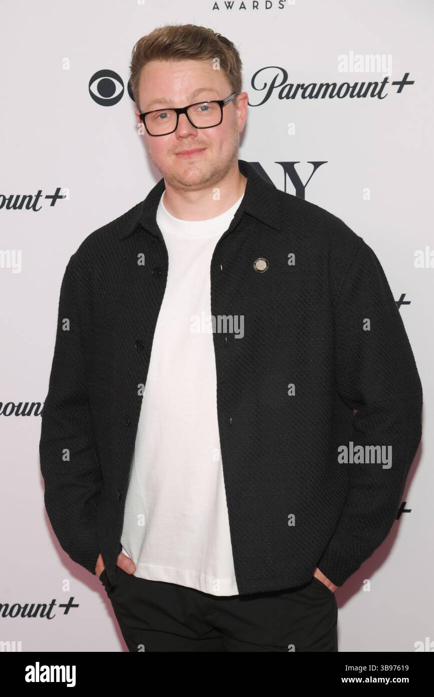 George Reeve attending the 78th Annual Tony Awards Meet the Nominees ...