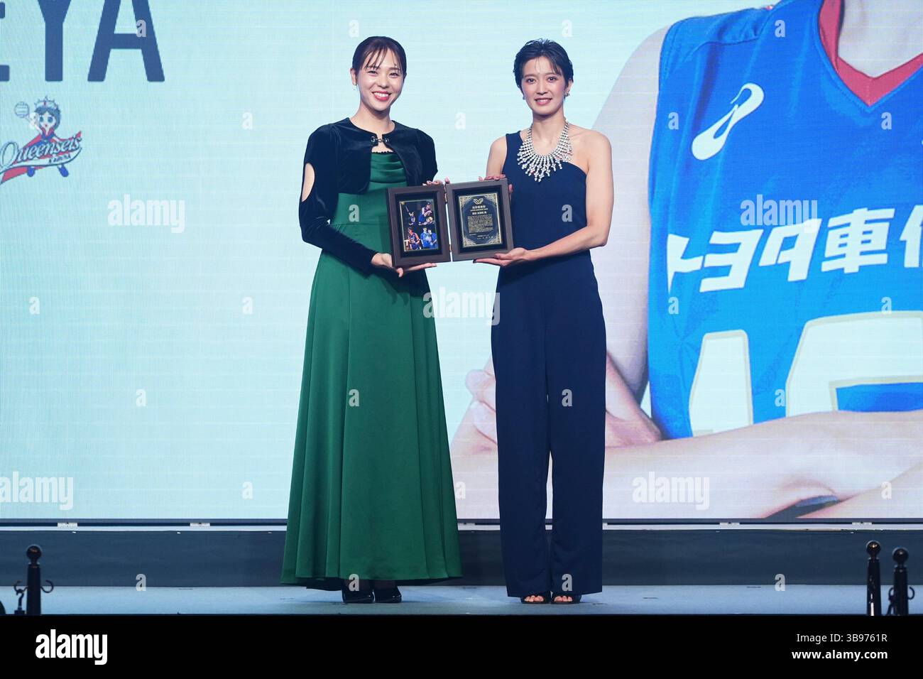 Tokyo, Japan. 8th May, 2025. (L-R) Saori Sakoda, Yurie Nabeya ...