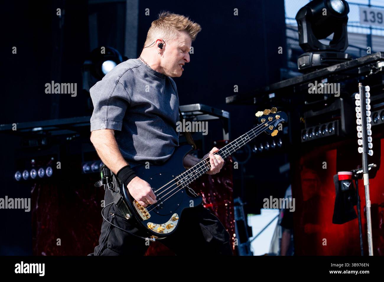 Brad Walst of Three Days Grace performs during Sonic Temple Art and ...