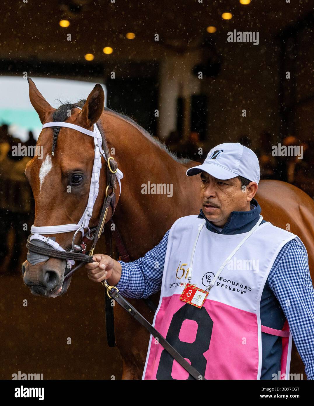 May 3, 2025, Louisville, Ky, USA: Journalism (8) in the paddock for the ...
