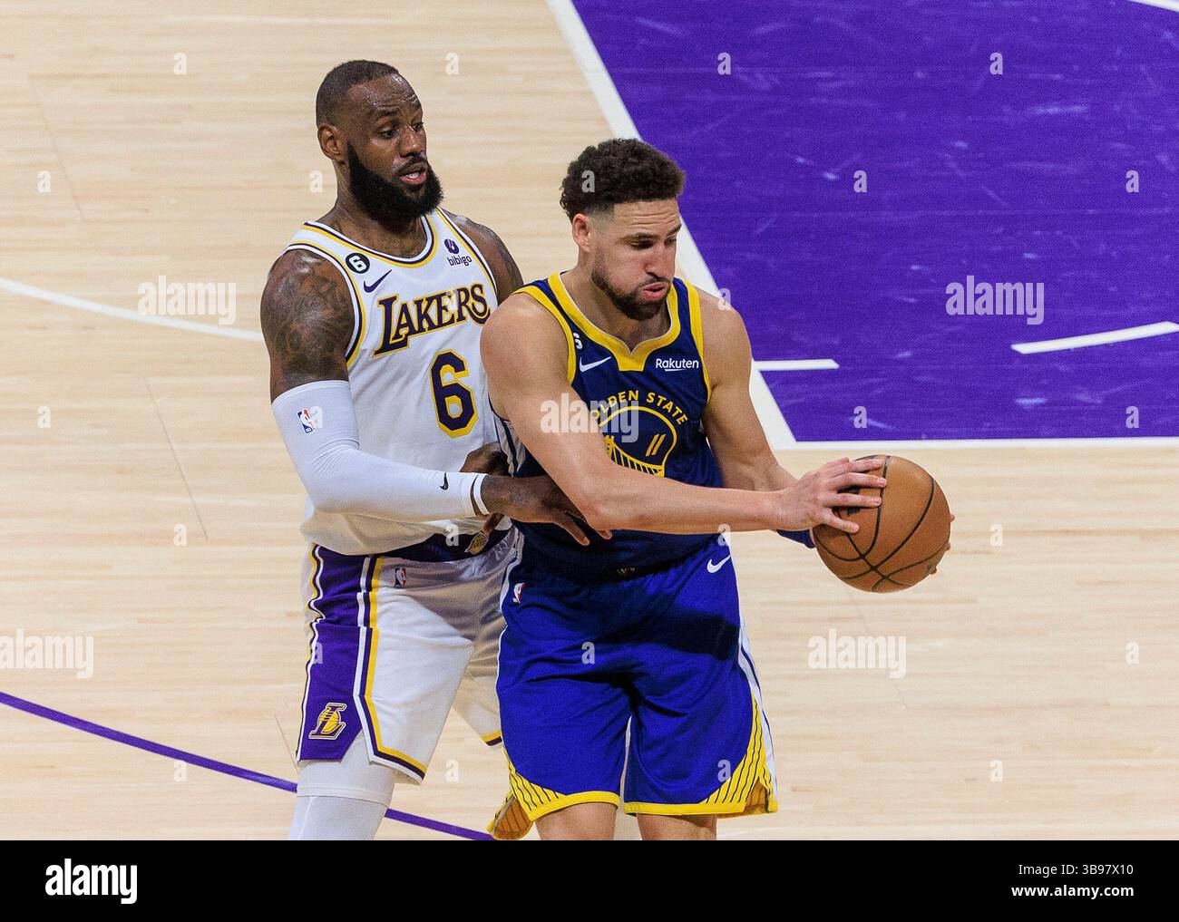 Klay thompson lakers 2023 may hi-res stock photography and images - Alamy