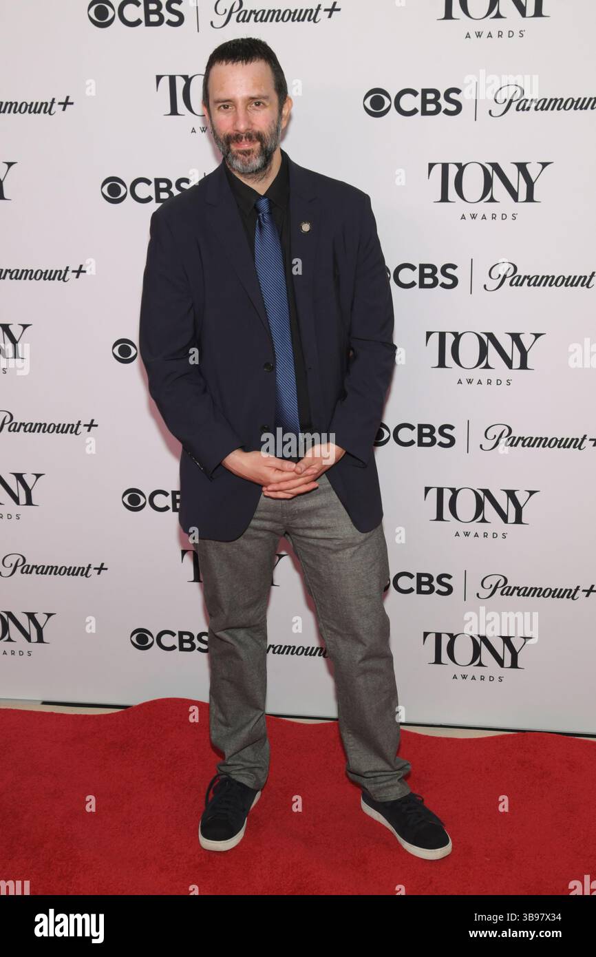 New York, USA. 08th May, 2025. Itamar Moses attending the 78th Annual ...