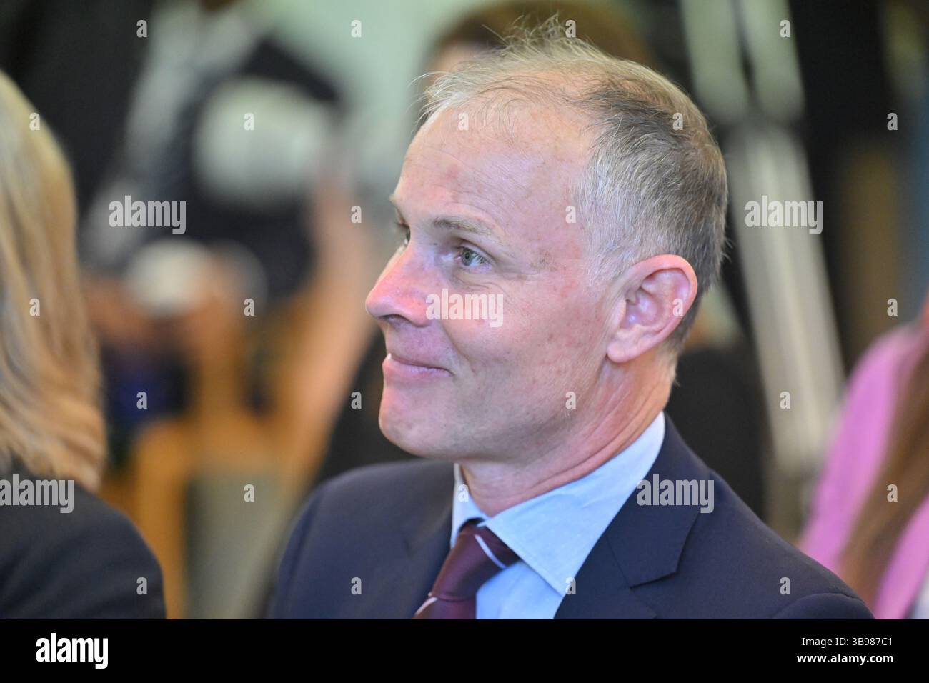 Canberra, Australia. 09th May, 2025. Labor member for Forde Rowan ...