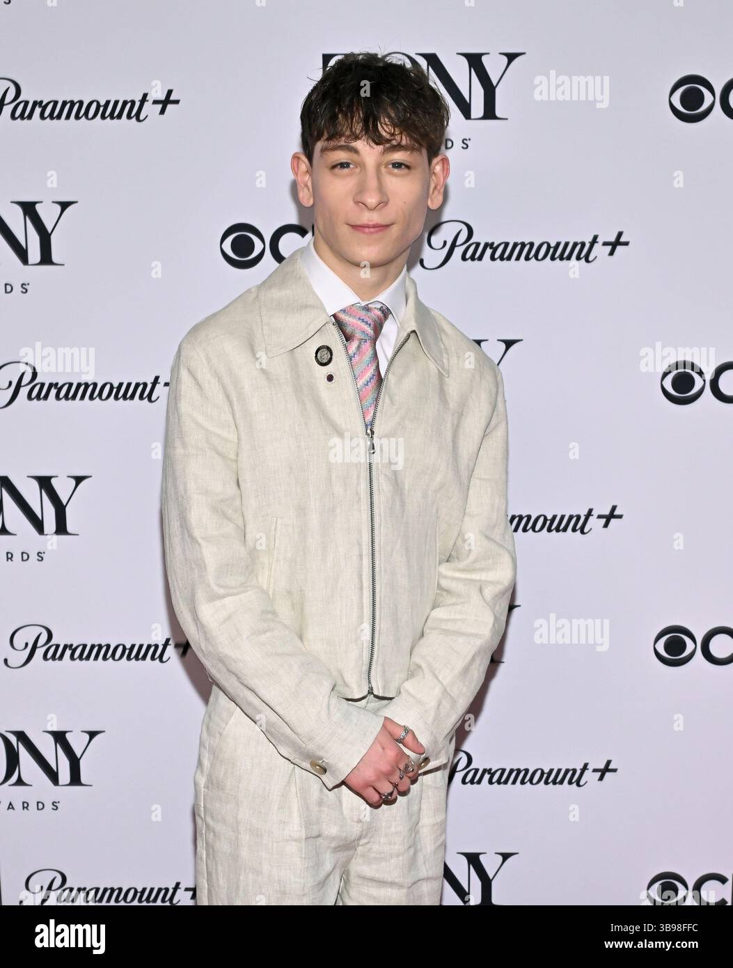 Louis McCartney attends the 78th Annual Tony Awards Meet the Nominees ...