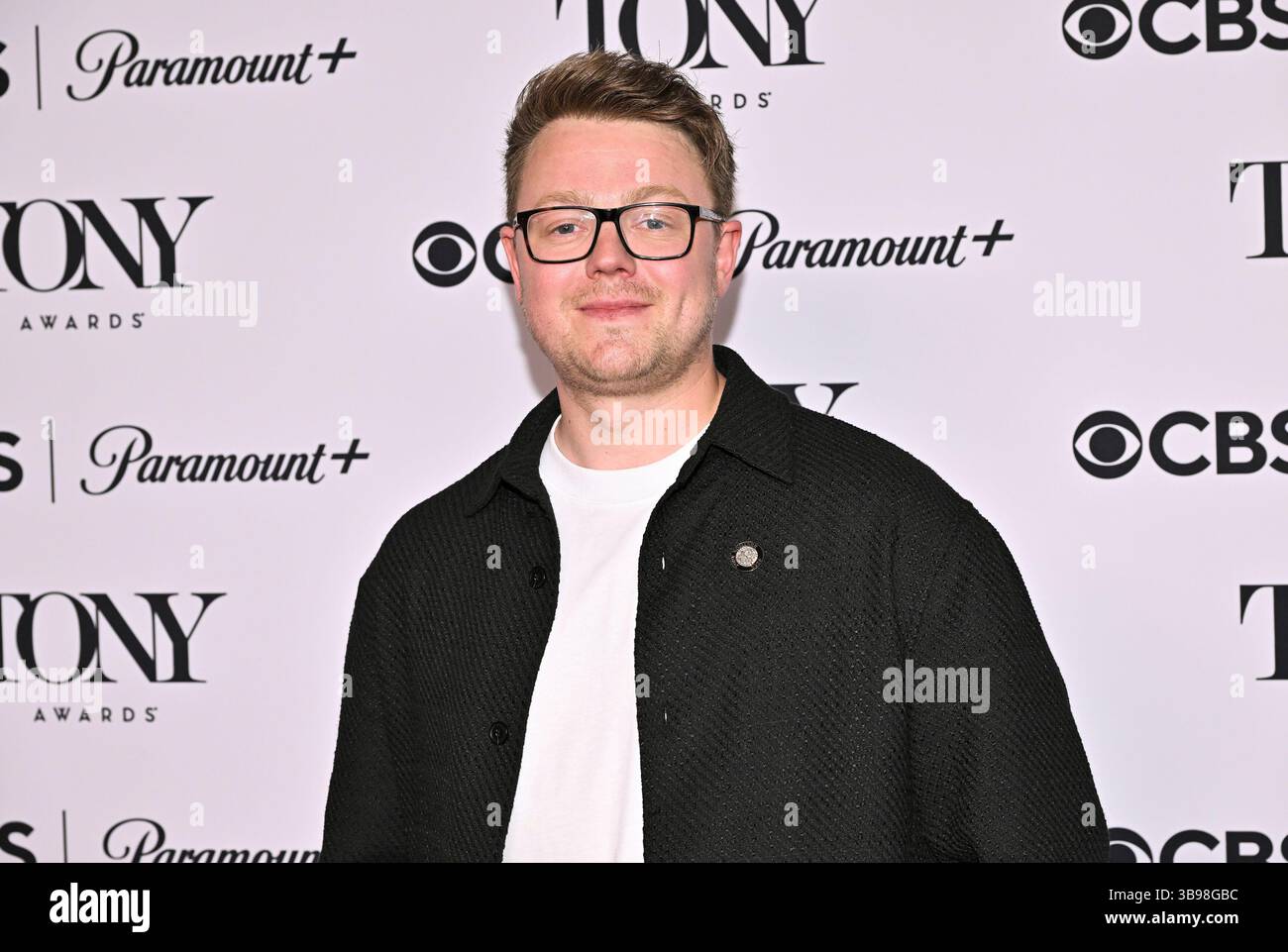 George Reeve attends the 78th Annual Tony Awards Meet the Nominees ...
