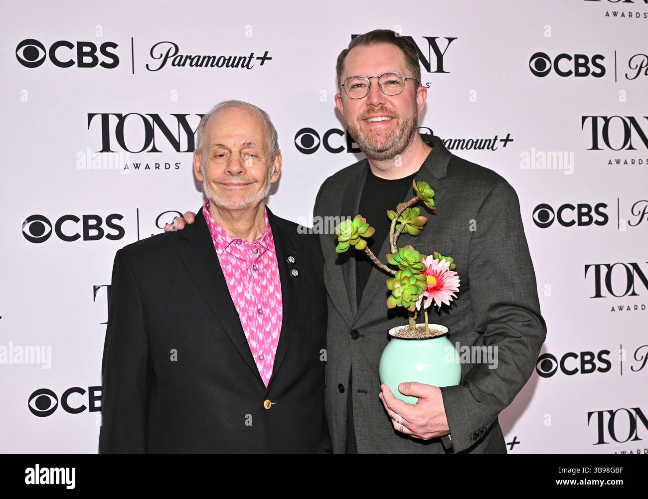 Jeffrey Richards, left, and Hunter Arnold attend the 78th Annual Tony ...