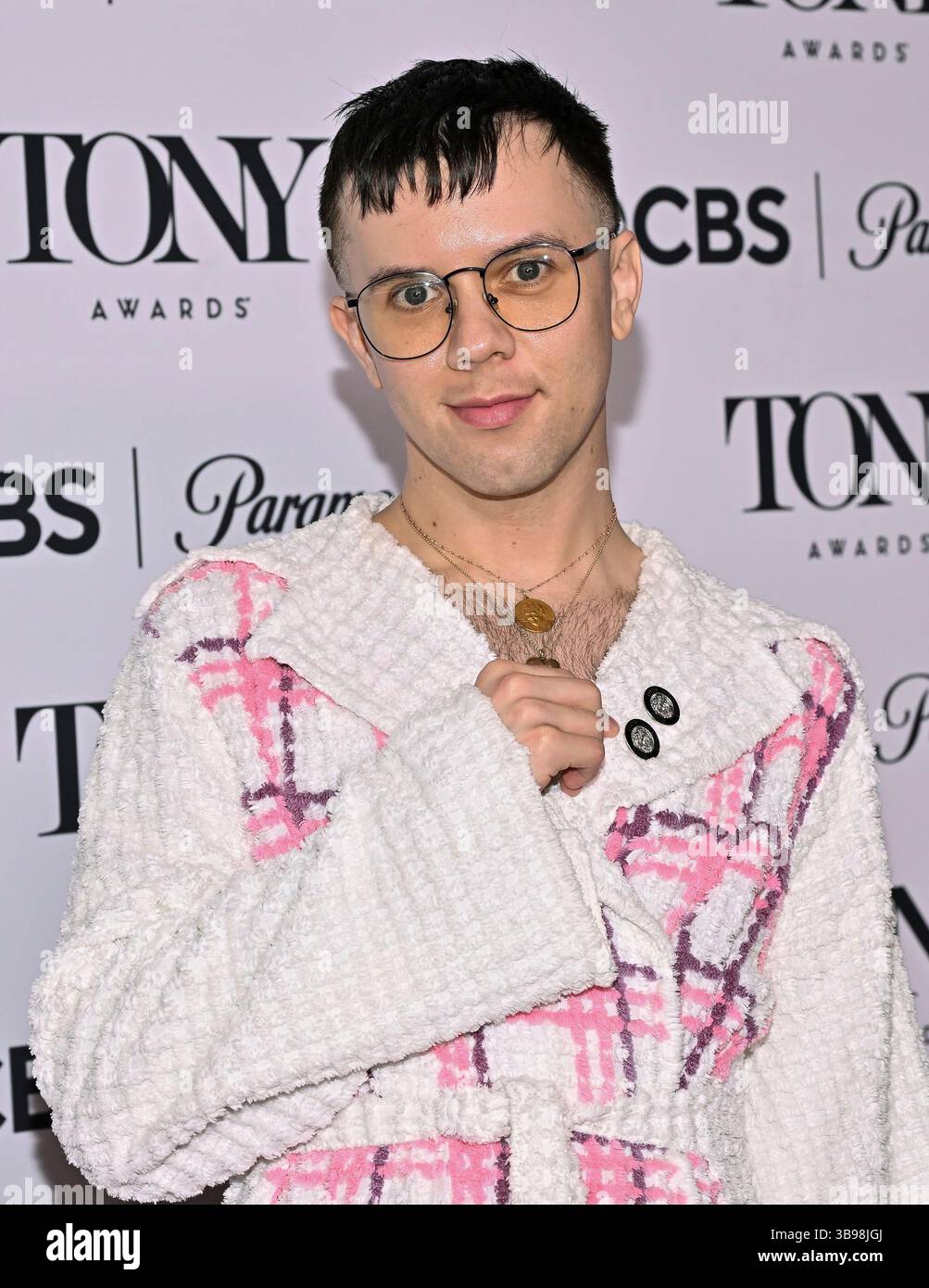 Cole Escola attends the 78th Annual Tony Awards Meet the Nominees press ...