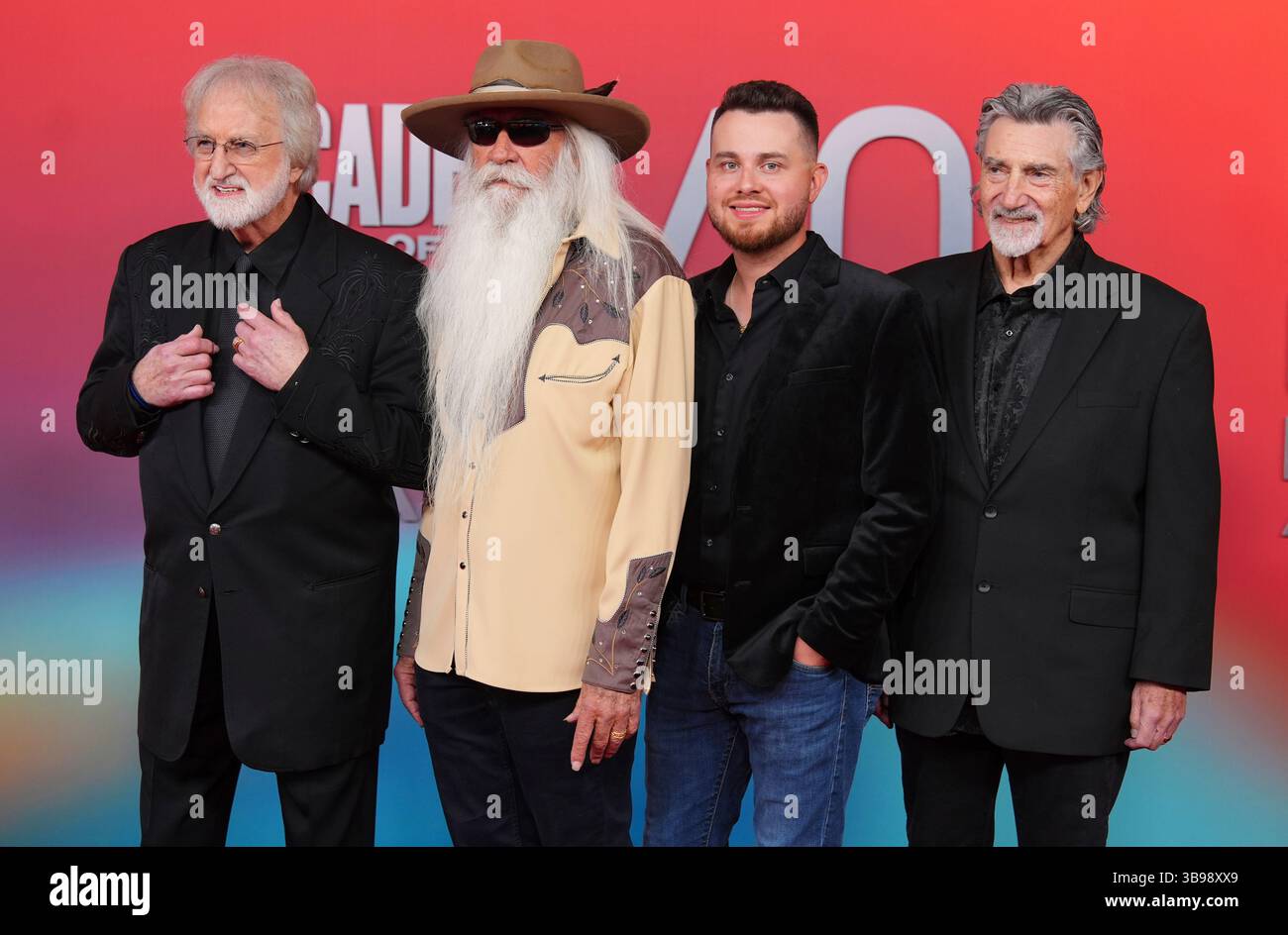 Duane Allen, from left, WIlliam Lee Golden, Ben James, and Richard ...