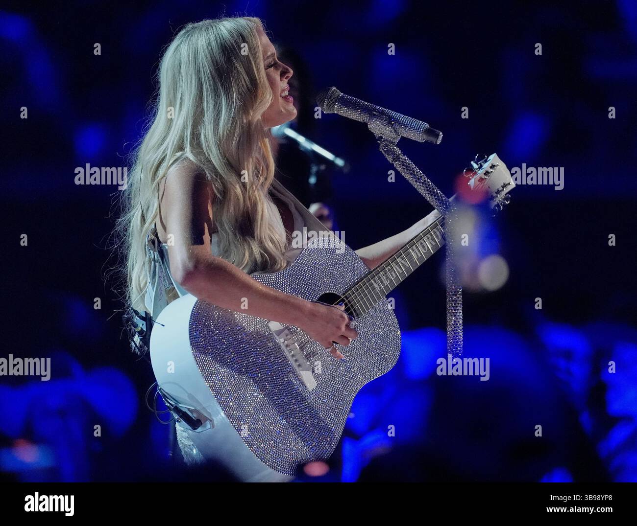 Megan Moroney performs "Stupid Boy" as a tribute to Keith Urban during ...