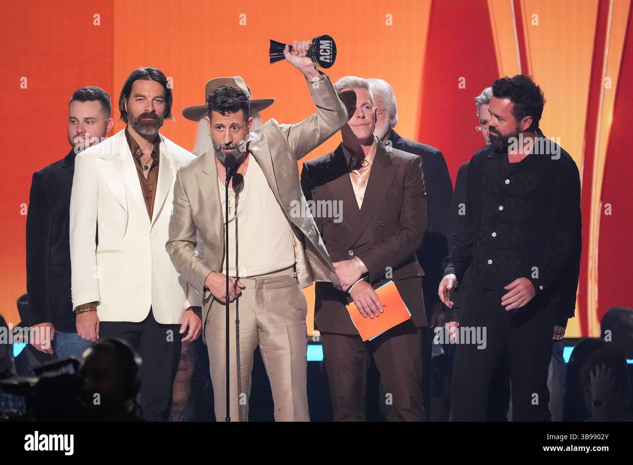 Old Dominion accept the award for group of the year during the 60th ...