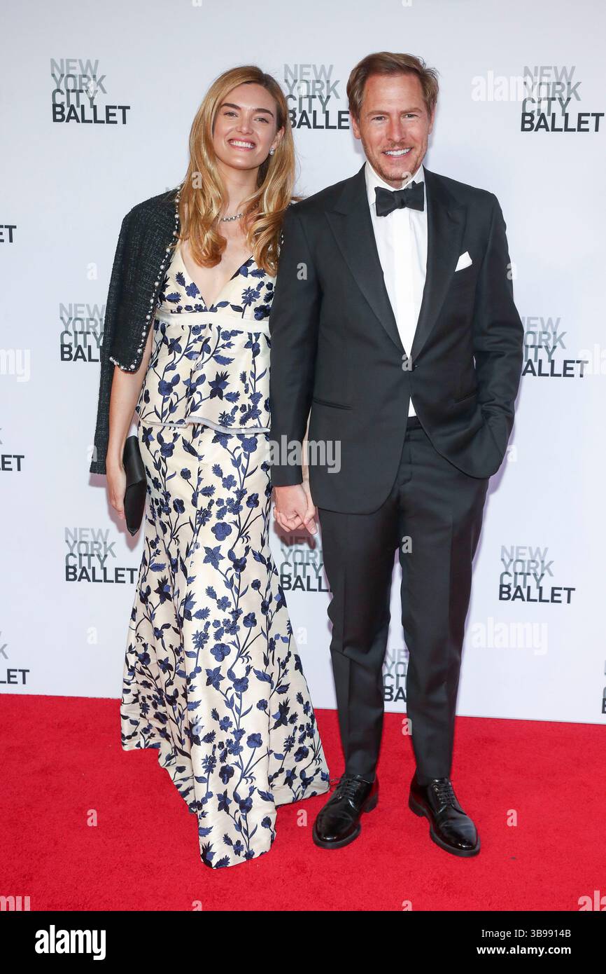 Allie Kopelman, left, and Will Kopelman attend the New York City Ballet ...